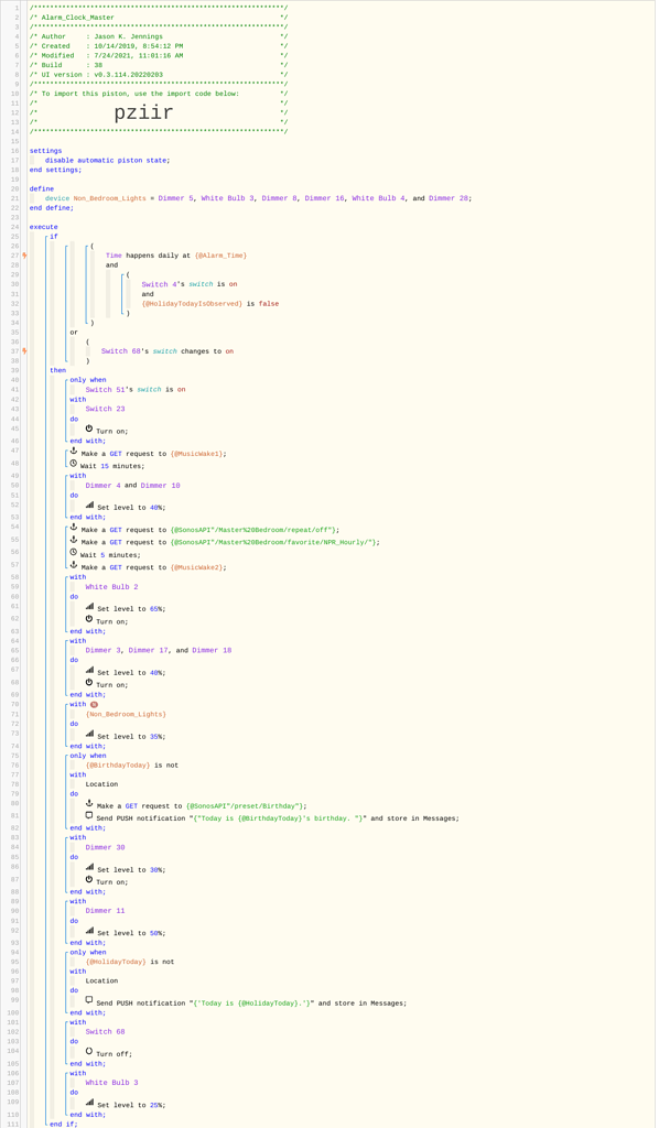 Trigger an Alarm Clock rule based on a time variable - SharpTools.io (web) - SharpTools Community