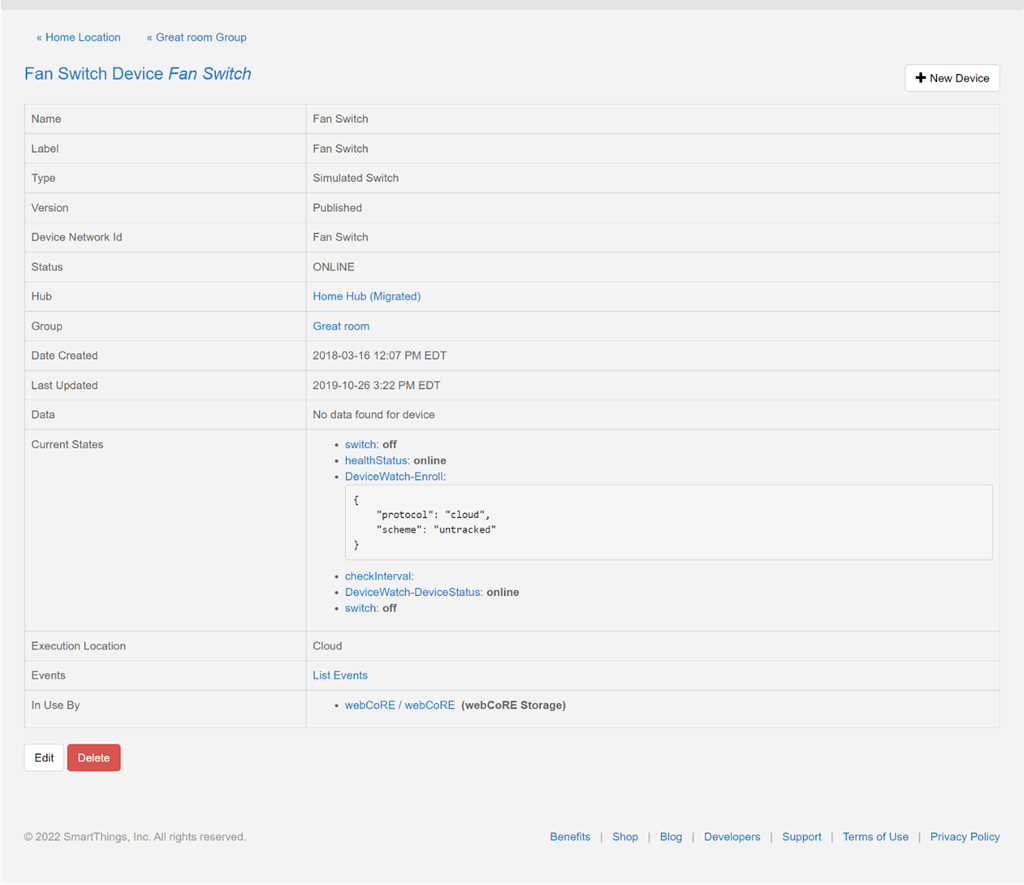 Simulated Switches after SmartThings Groovy Change - SharpTools.io (web) - SharpTools Community