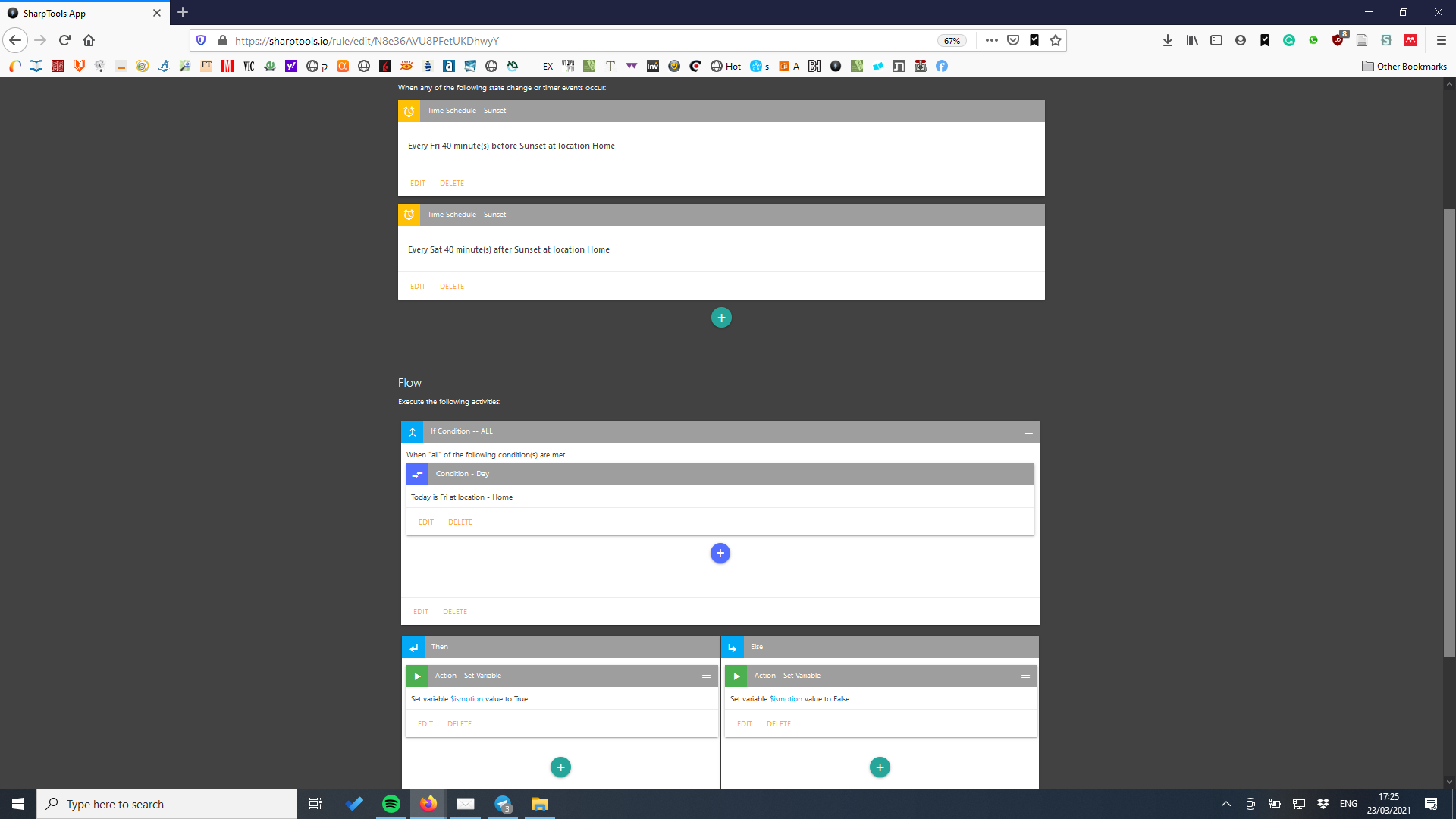 Help with Rule If-Then - SharpTools.io (web) - SharpTools Community